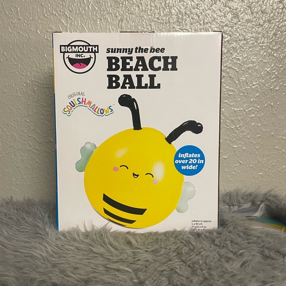 Squishmallows | Toys | Squishmallows Sunny The Bee Beach Ball | Poshmark
